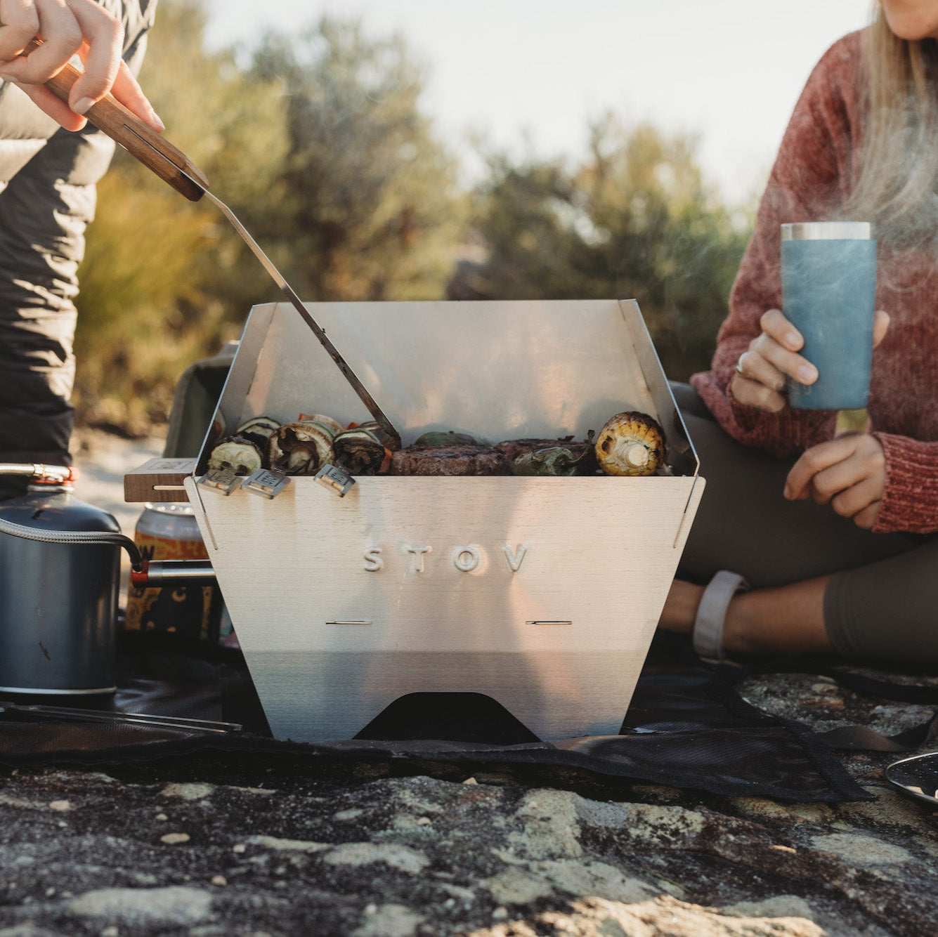 The Best Portable BBQ for Camping? – STOV - Extremely Portable BBQ